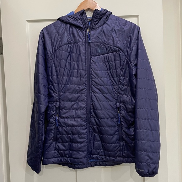 REI | Jackets & Coats | Rei Packable Hooded Synthetic Down Puffer ...
